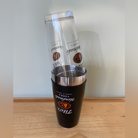 Tito's Vodka | Dining | Titos Vodka Man Cave Black Vinyl Coated ...